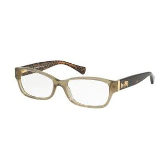 Coach | Accessories | Coach Eyeglass Frames Olive And Dark Tortoise ...